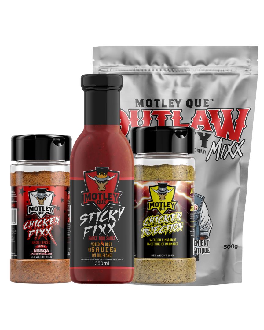Champ. Chicken Set – Motley Que
